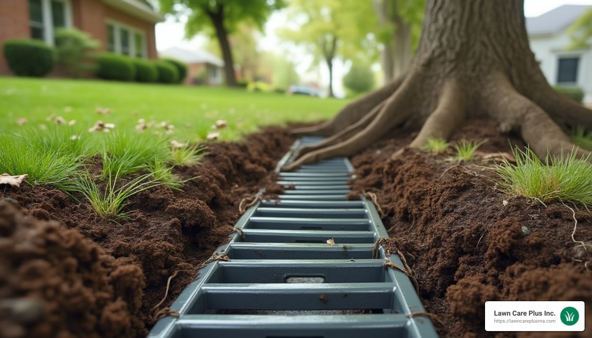 French Drain Through Tree Roots: Top 3 Proven Solutions 2024